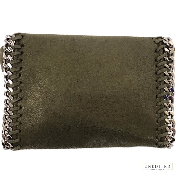 C&C United | Bags | Nwt Shaggy Deer Chain Detailed Wallet Green | Poshmark